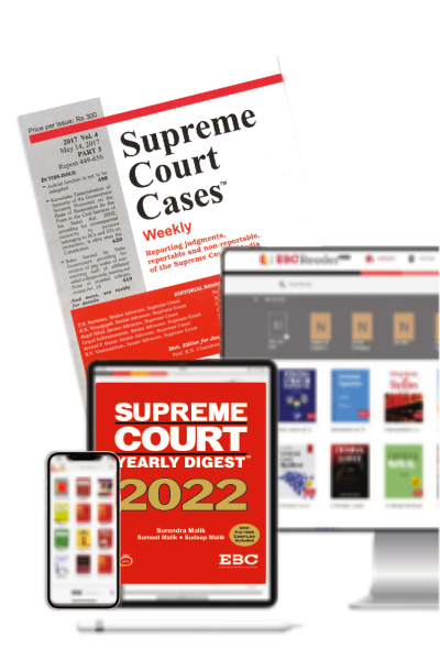 EBC Pro Plus Package: SCC (Weekly) 2025 (Regd. Post) and EBC Reader Platinum Edition Annual ...